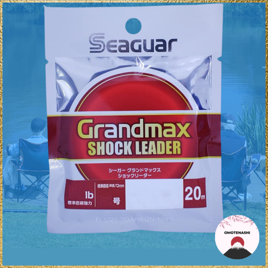 KUREHA Seaguar Grandmax Shock Leader Fishing Fluorocarbon Line - Multiple Lengths and Strengths ...