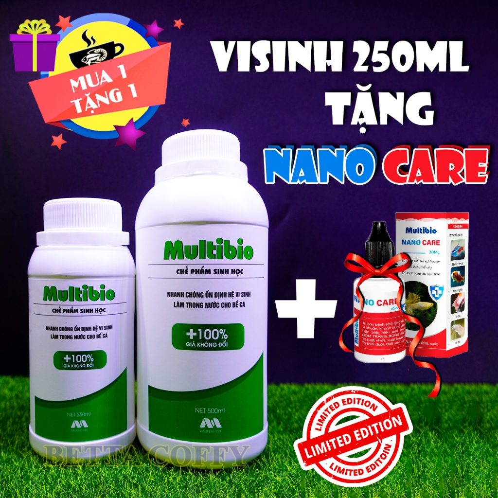 Bộ Sản Phẩm Vi sinh - Tẩy cặn - Lau Kính Multibio Lab - Giúp trong nước ...