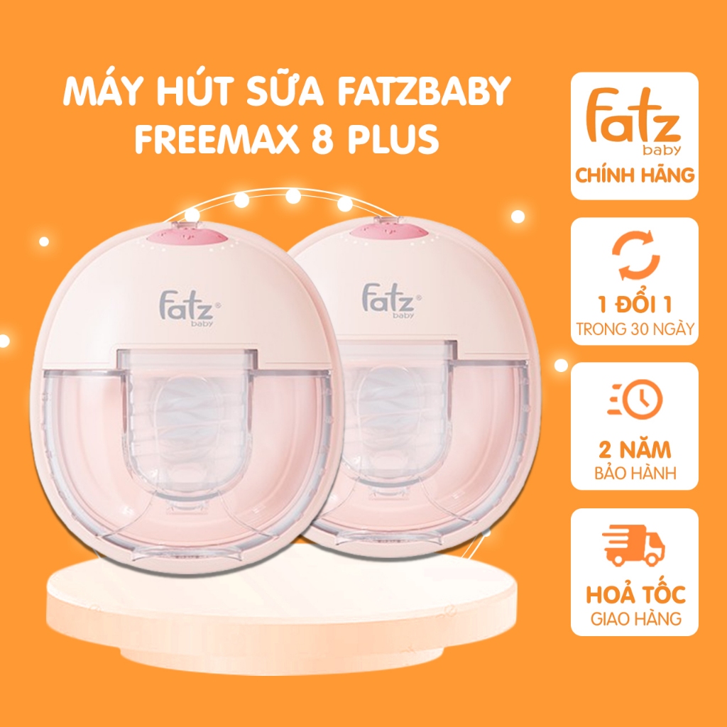 Máy hút sữa Fatz Baby Freemax 8 Plus rảnh tay không dây chườm ấm ...