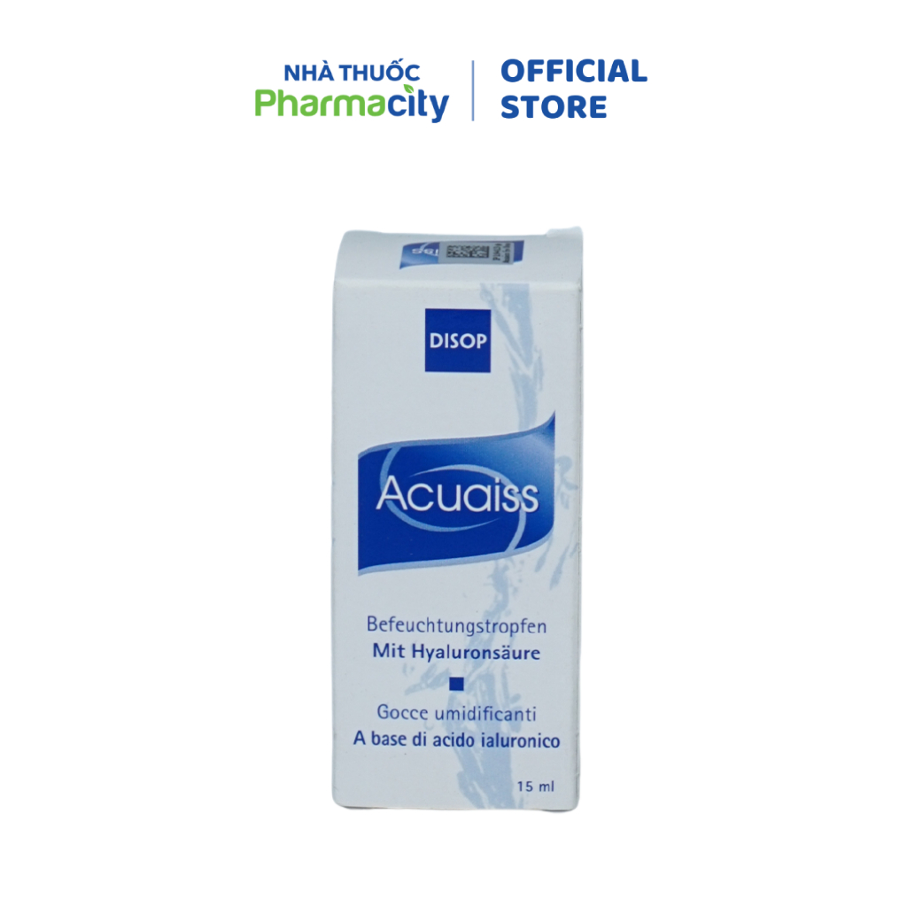Dung dịch Pharmacity nước nhỏ mắt nhân tạo - Acuaiss Eye Drop Bottle ...