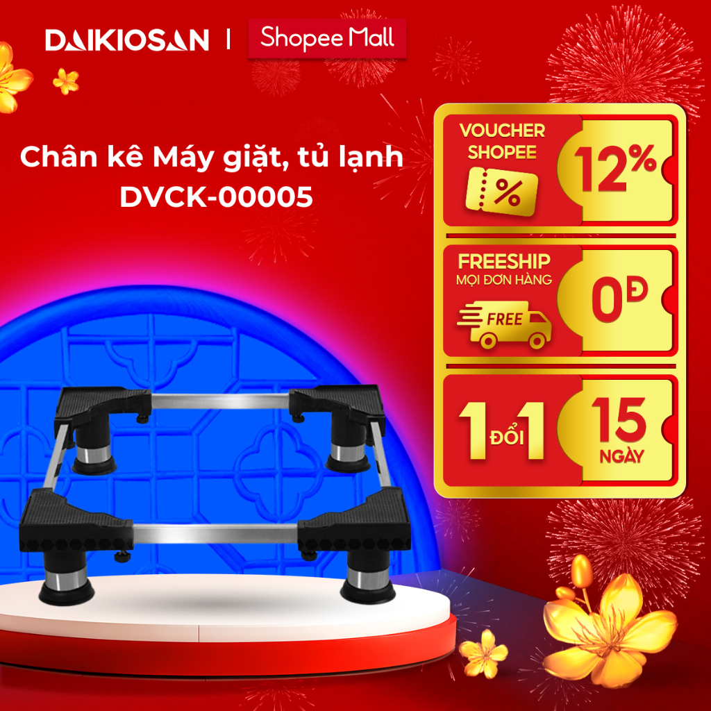 Chân Kê Máy Giặt Tủ Lạnh Daikiosan DVCK00002 DVCK00004 DVCK00005 Chịu ...
