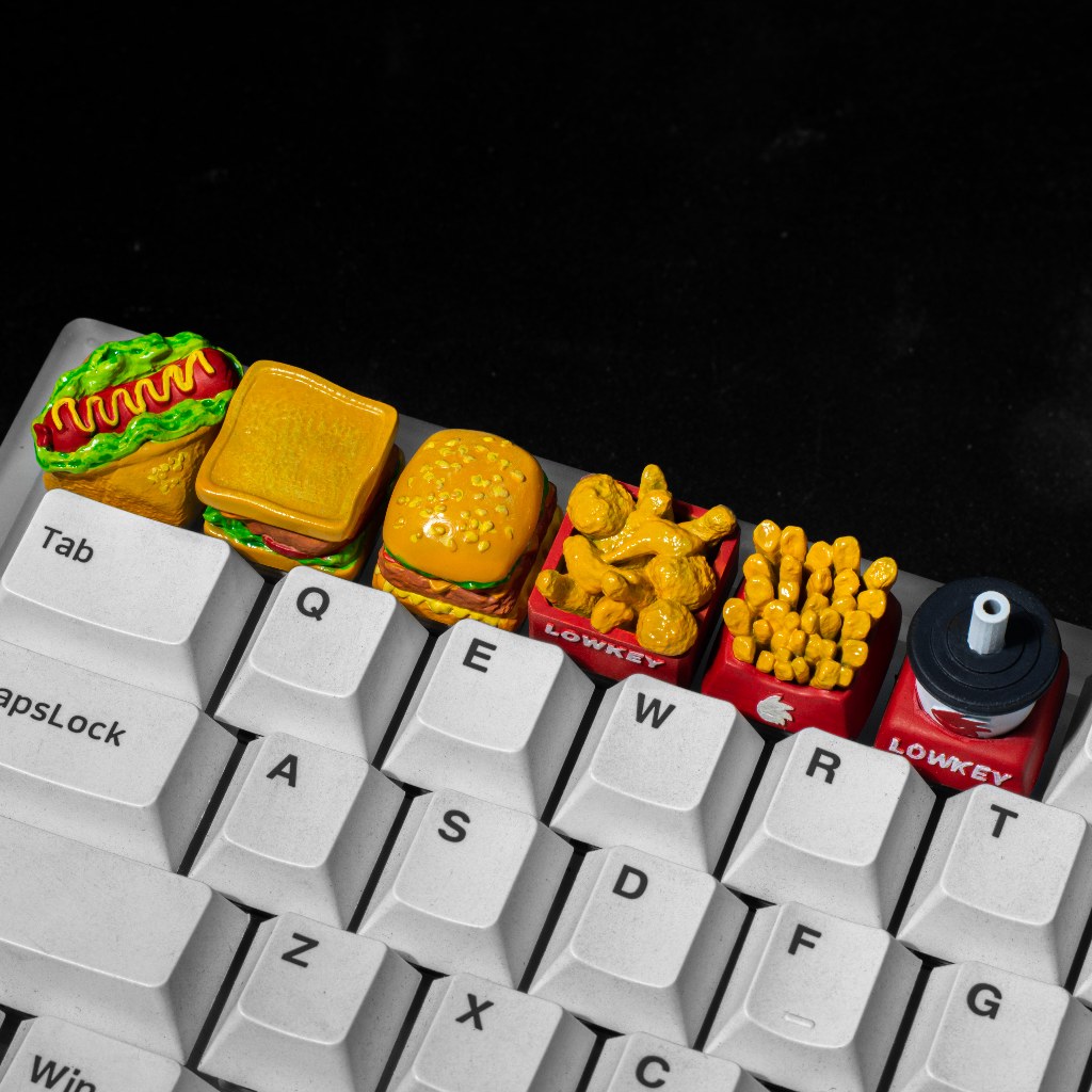 nut ban phim co Food Keycaps | Shopee Việt Nam