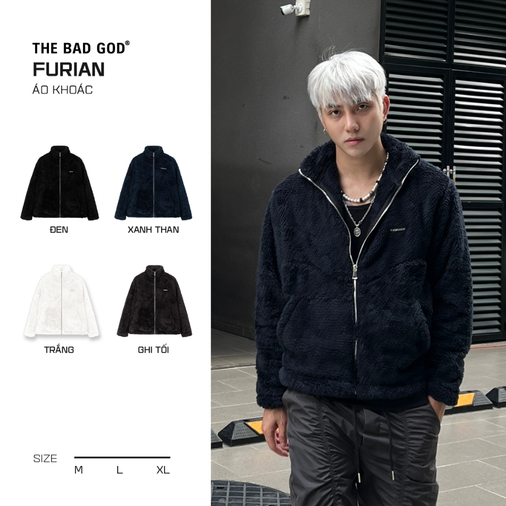 Áo khoác lông cừu The Bad God Furian | Shopee Việt Nam Áo khoác lông cừu The Bad God Furian | Shopee Việt Nam