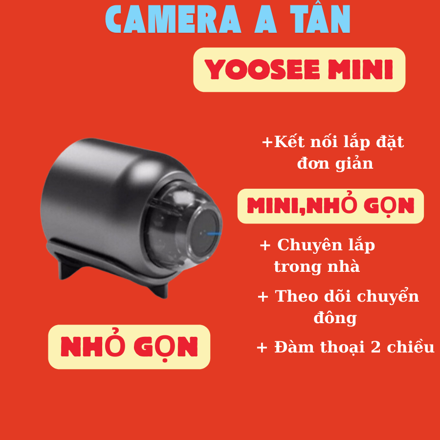 Camera wifi Yoosee MINI fULL HD | Shopee Việt Nam