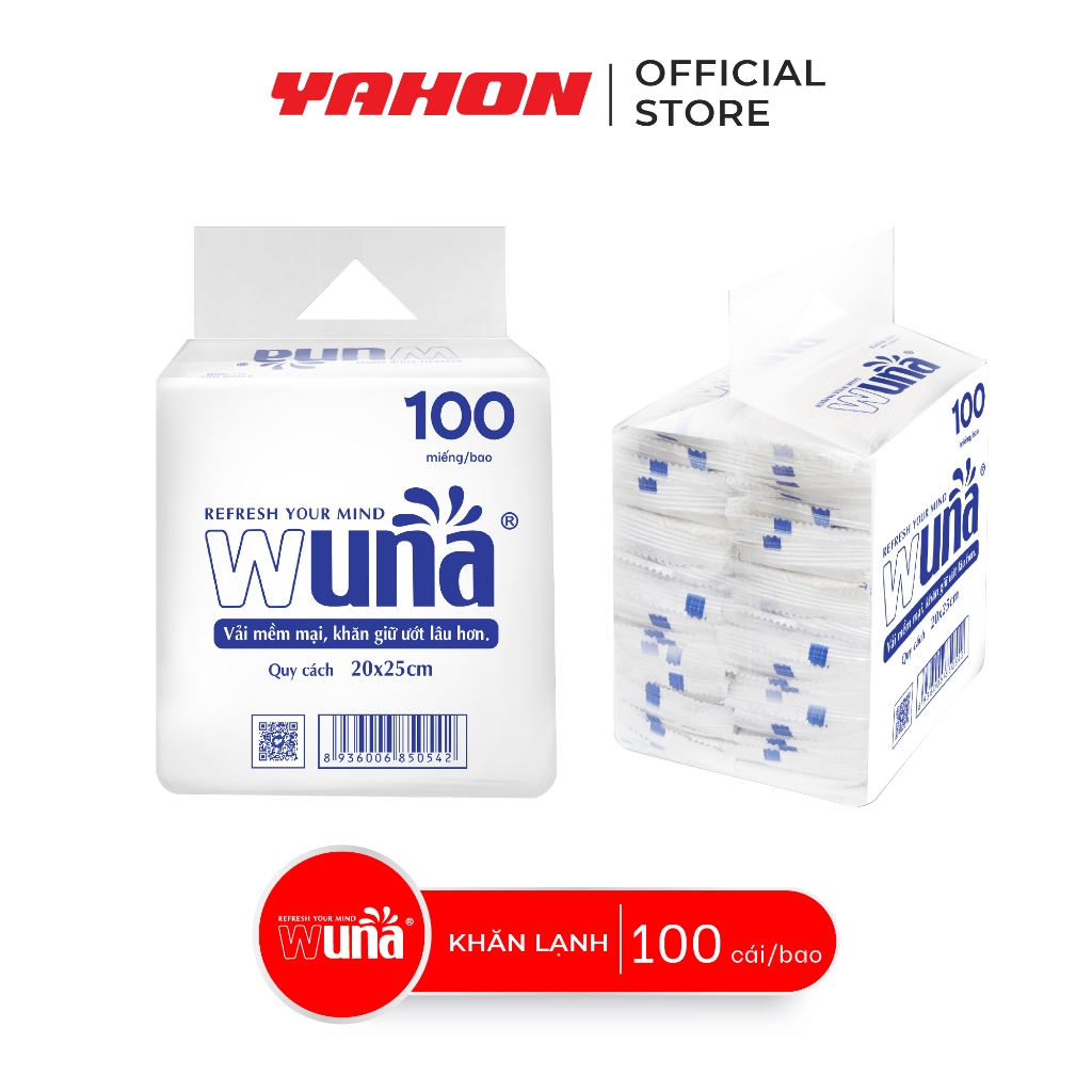Bao Khăn Lạnh Super WUNA 20x25cm - Vải Không Dệt Cao Cấp, Mềm Mại ...