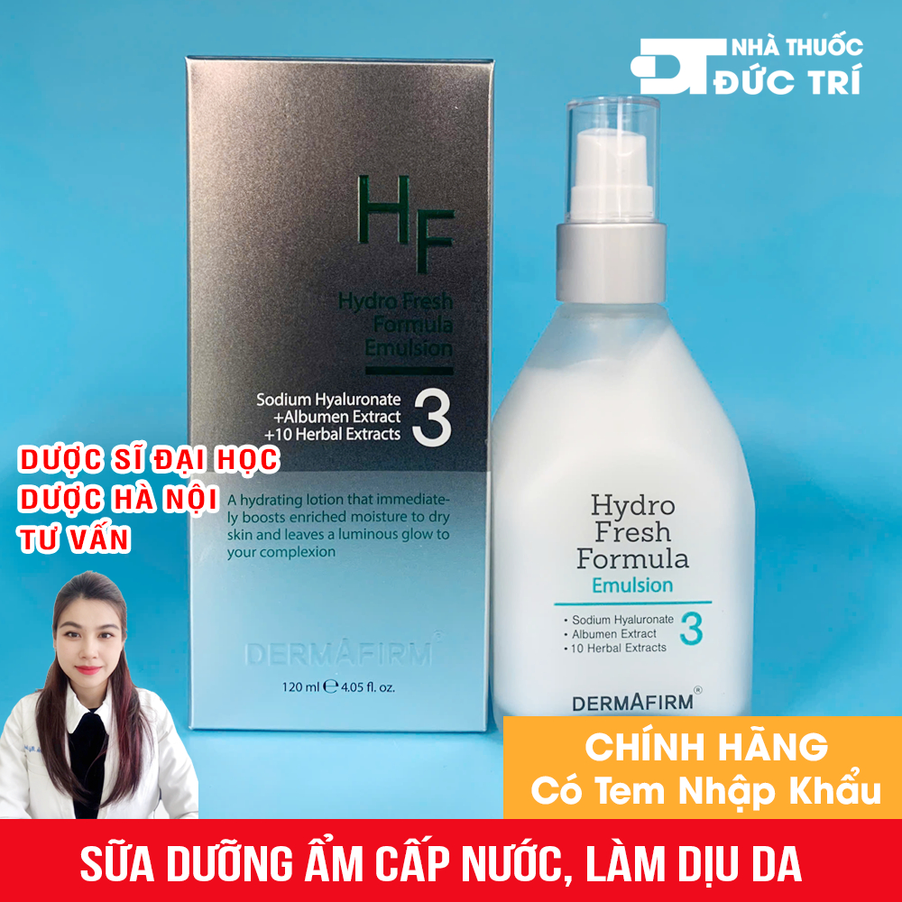 HF Dermafirm Hydro Fresh Sữa dưỡng ẩm cấp nước Hydro Fresh Formula ...