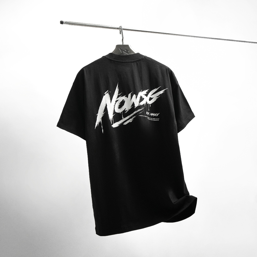 Áo thun NOWSAIGON Signature Tee - Đen - Local Brand Chính Hãng | Shopee ...