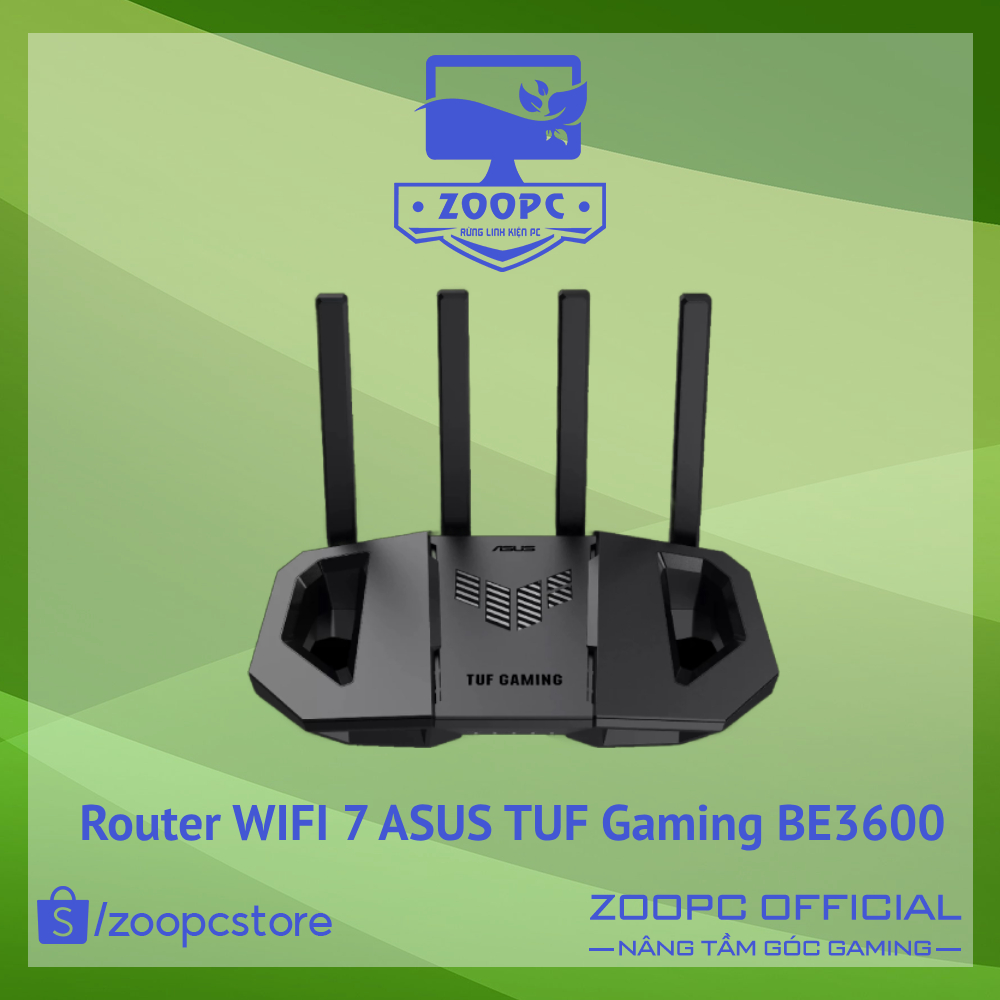 Router WIFI 7 ASUS TUF Gaming BE3600 , BE6500 Pro -Xuyên tường cực mạnh ...