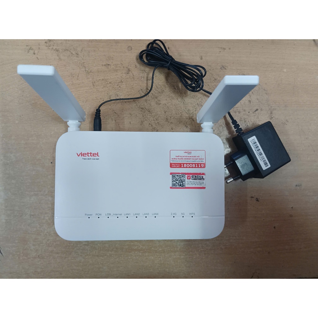 Modem Quang Wifi 6 Viettel Gpon ZTE ZXHN F6601P AX3000 (Hàng Cũ ...