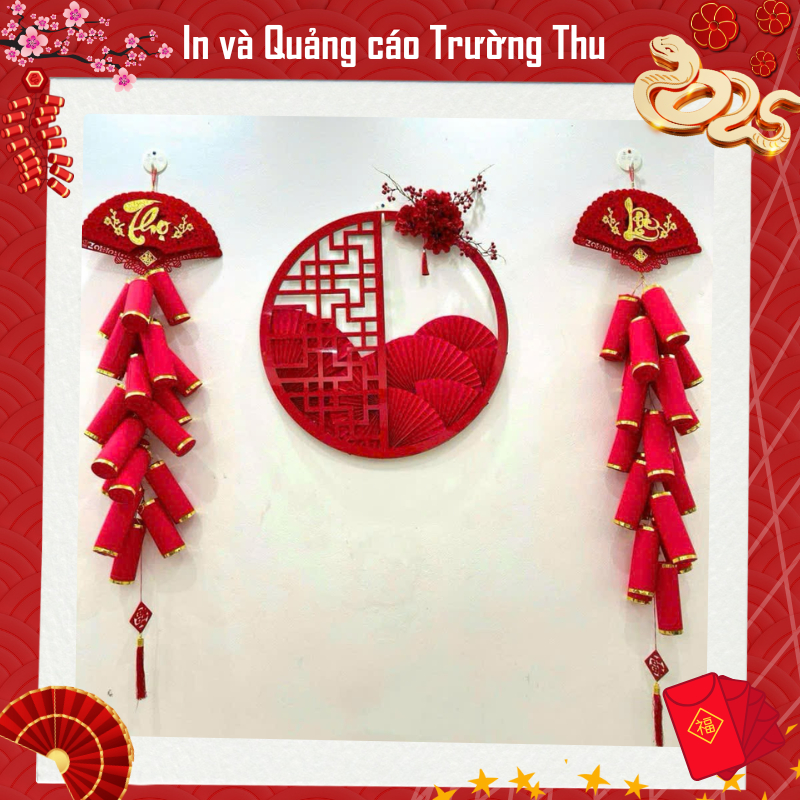 Khung alu đỏ đường kính 60cm, dày 3 ly trang trí nhà cửa, decor không ...
