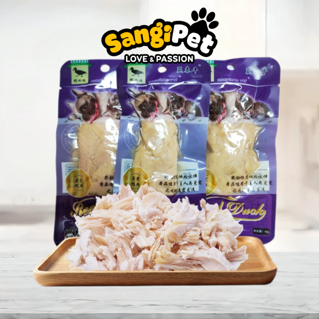 Ức Vịt Tươi REAL DUCK Thơm Ngon Cho Chó Mèo Gói 40g | Shopee Việt Nam