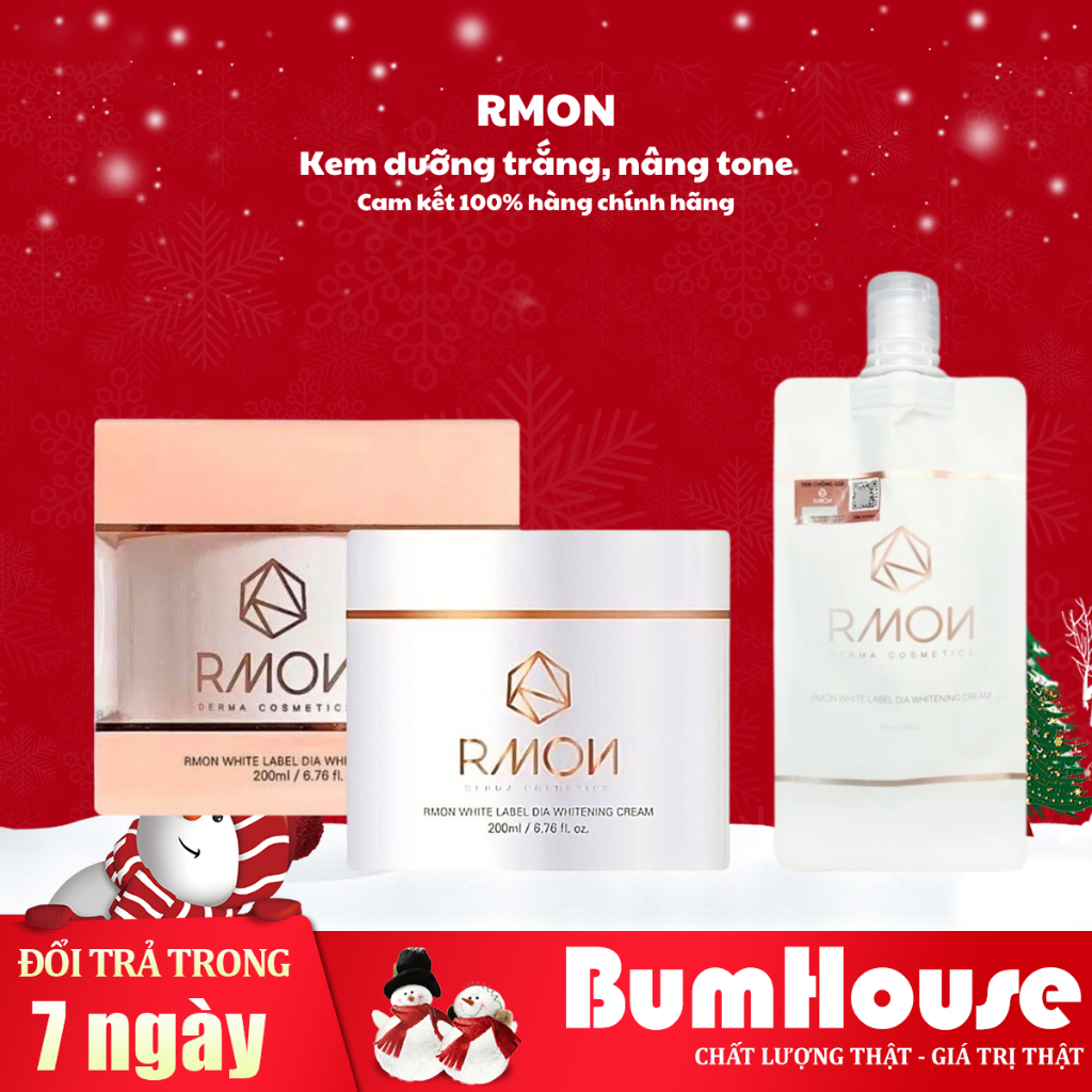 [Hàng CTY]Kem Body Dưỡng Trắng Da RMON Whitening Cream giúp da mịn màng ...