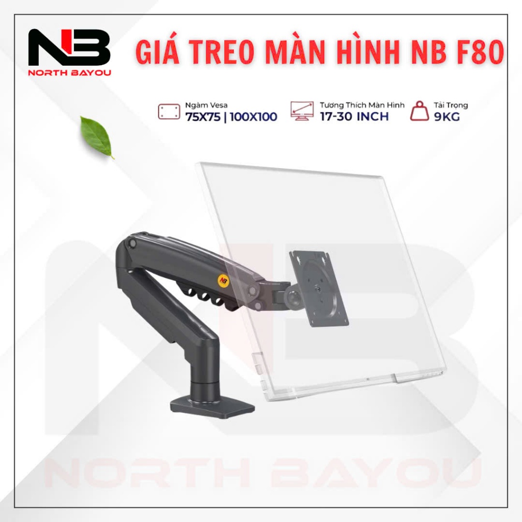 ARM / Giá Treo Màn Hình Máy Tính NB F80 17 - 30 Inch - Chính Hãng North ...