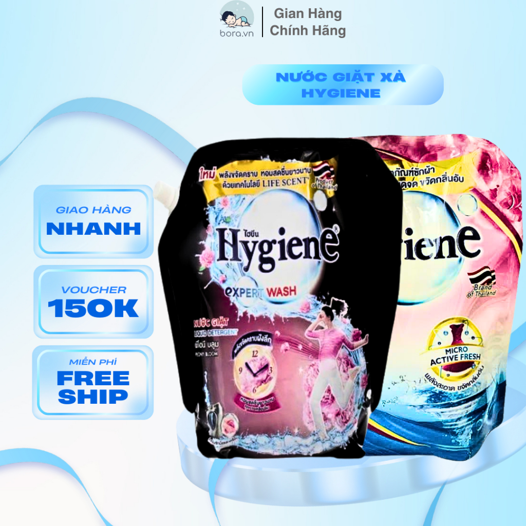 Nước giặt xả Hygiene hương nước hoa 1800ml Thái Lan chính hãng | Shopee Việt Nam