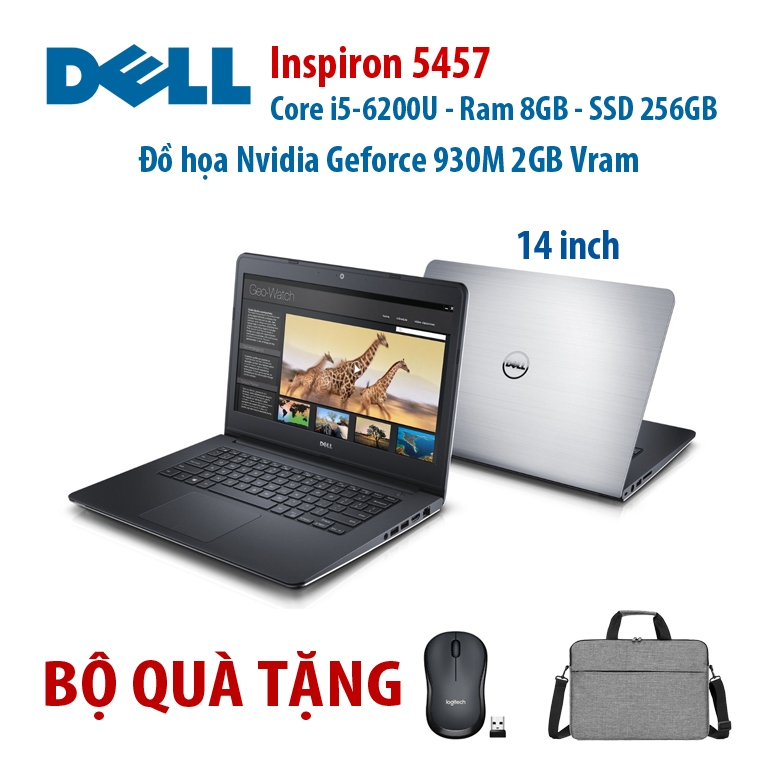 Laptop Dell 5457 5545 core i5/AMD Ram 8GB SSD 256GB cực ngon cho văn ...