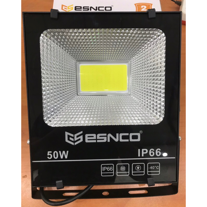Đèn pha led COB 50w esnco(trắng) | Shopee Việt Nam
