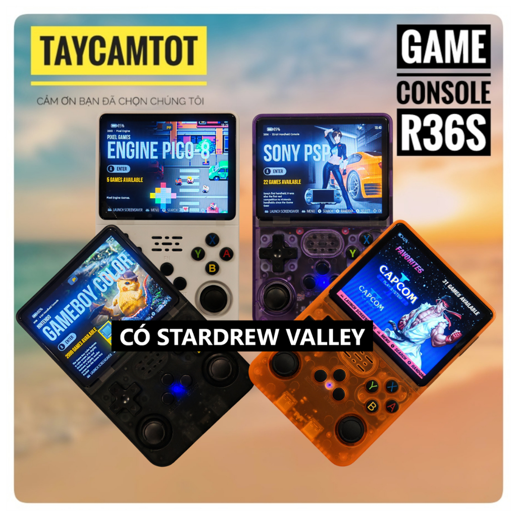 Retro Console R36S - Máy chơi game cầm tay cấu hình cao - Chơi được ...