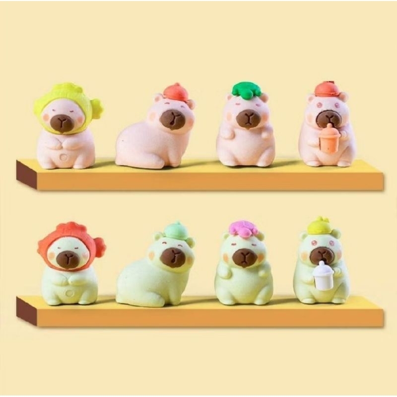 Combo 💝 4 Gôm tẩy Cappy Bara siêu kute | Shopee Việt Nam