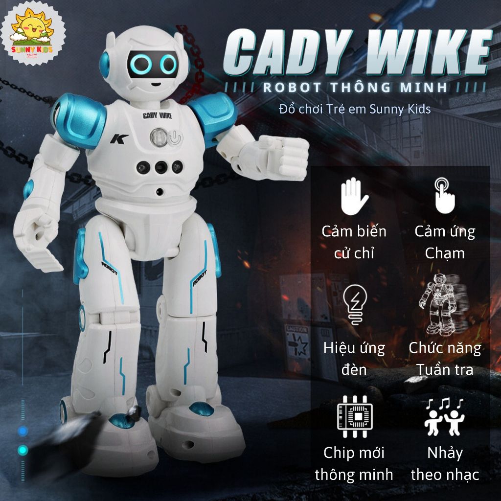 Robot thông minh Điều Khiển Từ Xa CADY Wike JJRC R11, Có Cảm biến ...