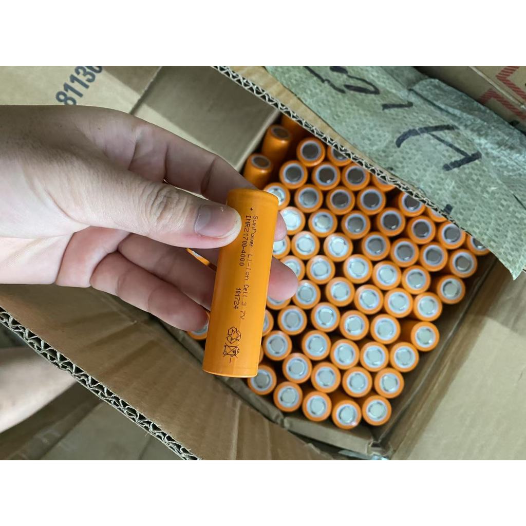 Cell Pin Sunpower 21700 (Hàng mới 100% nt 8-9), dòng xả 45A, dung lượng ...