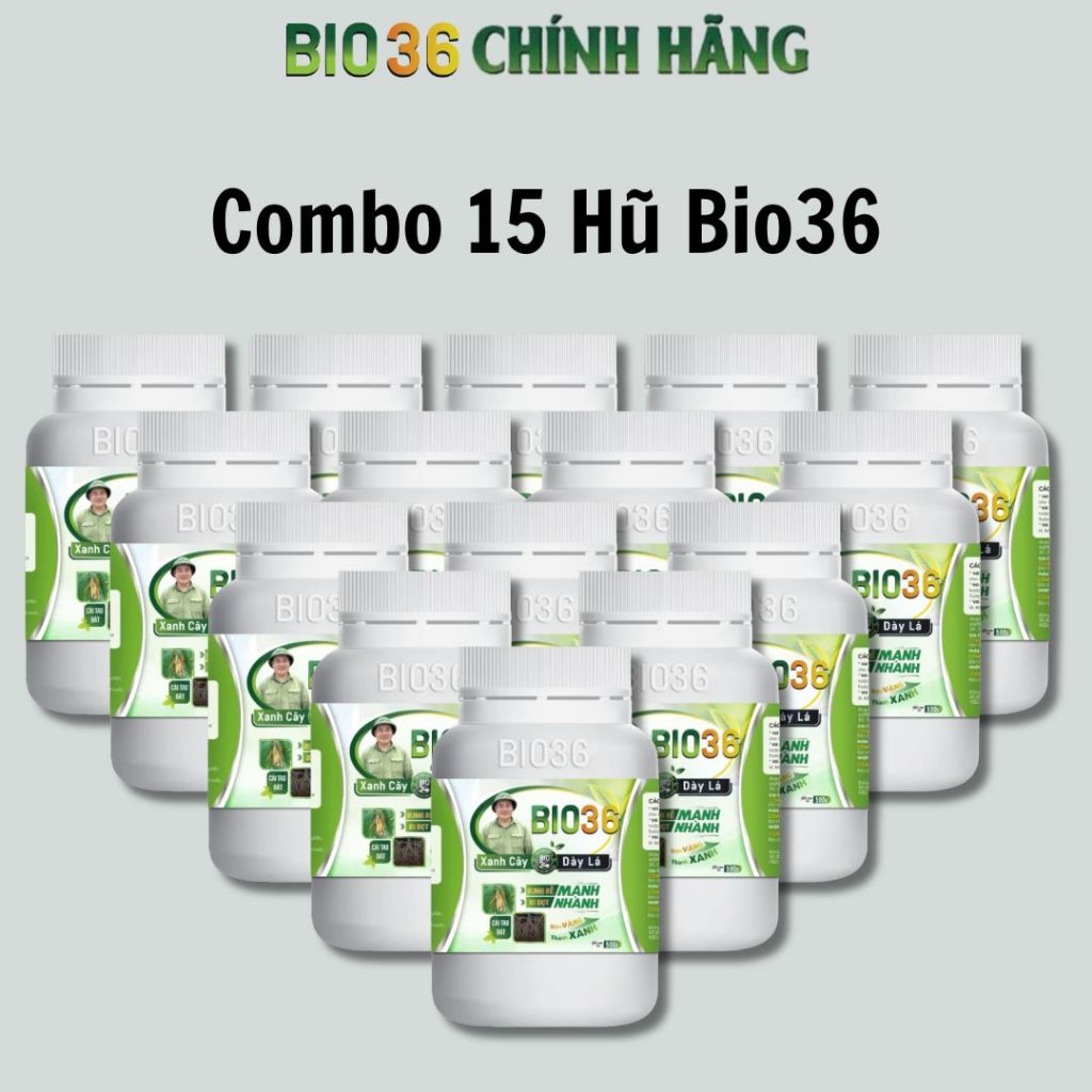Combo Mua 10 Tặng 5 Hũ Bio 36 Siêu Kích Rễ - Đi Đọt Nhanh – Xanh Cây ...