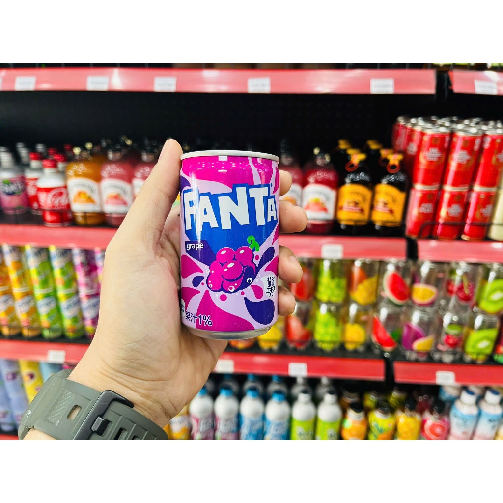 Nước Ngọt Fanta Mini Nho Tím Nhật Bản | Shopee Việt Nam
