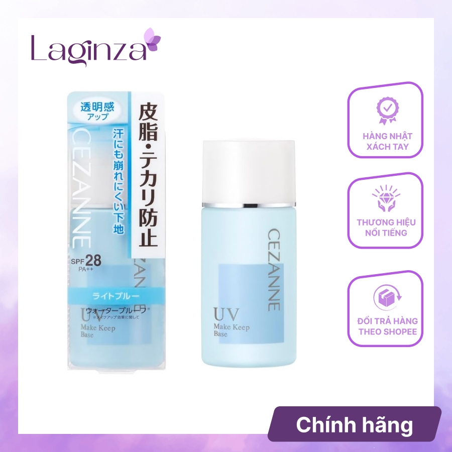 Kem lót Cezanne Make Keep Base SPF28 PA++, 30ml | Shopee Việt Nam