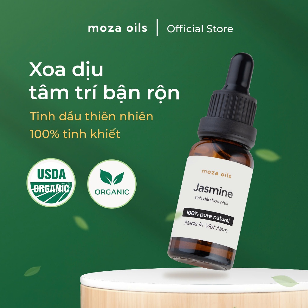 Tinh Dầu Thơm Phòng Thiên Nhiên Moza Oils thư giãn, tập trung, ngủ ngon ...
