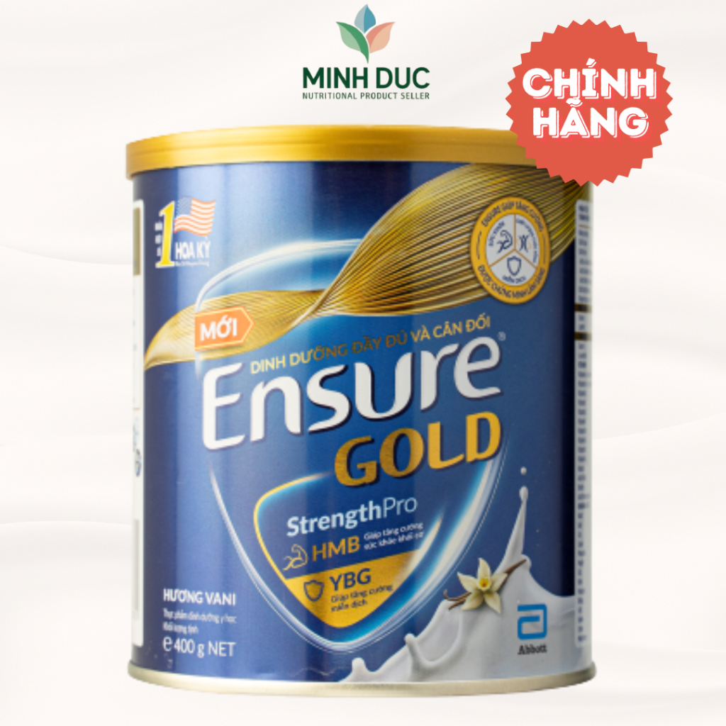 Sữa Ensure Gold bột có HMB 380/400g (Date mới) Hàng chính hãng | Shopee ...
