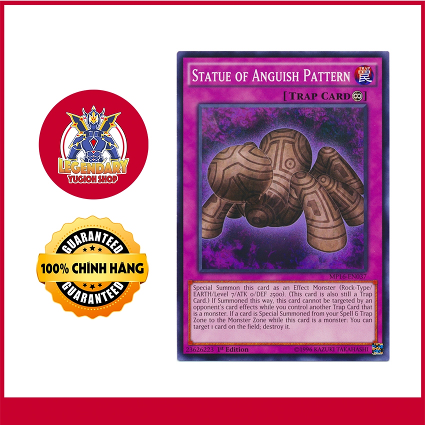 [Thẻ Bài Yugioh Chính Hãng] Statue of Anguish Pattern | Shopee Việt Nam