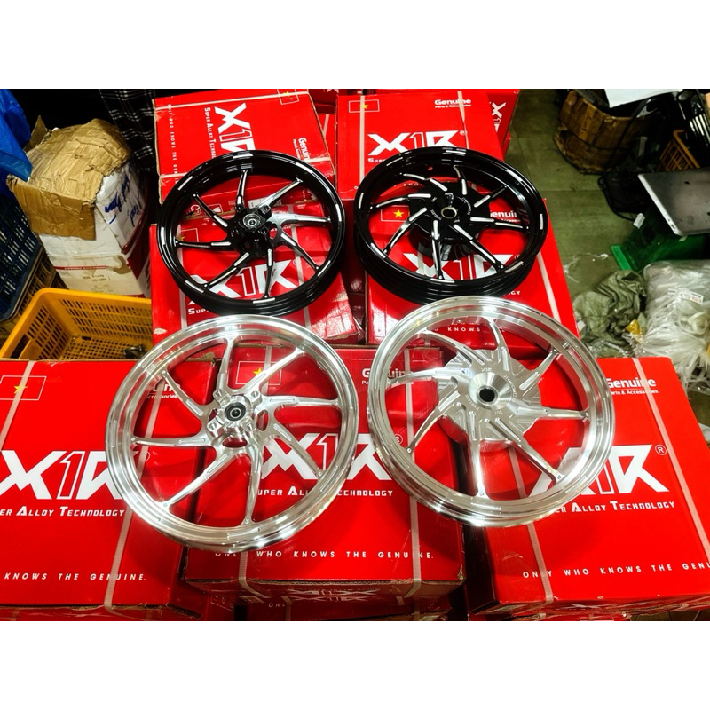 Mâm X1R CNC Dành Cho Vario / Click / AB 4VAL ( Size : 1.85 x 2.15 14in ...