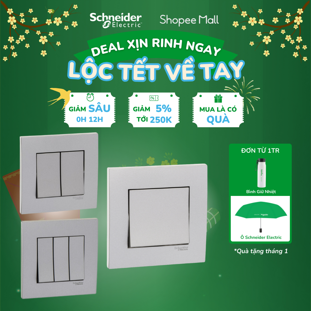 Bộ Công Tắc 1 chiều 16AX dòng Vivace KB31_1_WE_G19 KB31_1_AS_G19 KB32_1 ...