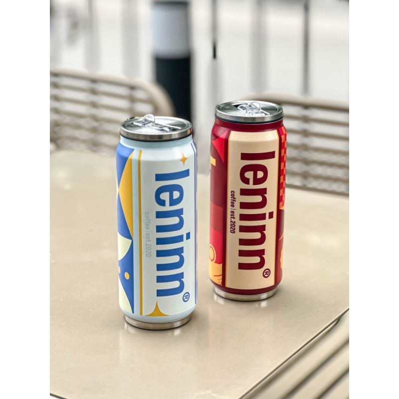 CỐC GIỮ NHIỆT KHÔNG GỈ LENINN COFFEE - LON NƯỚC SIZE L | Shopee Việt Nam