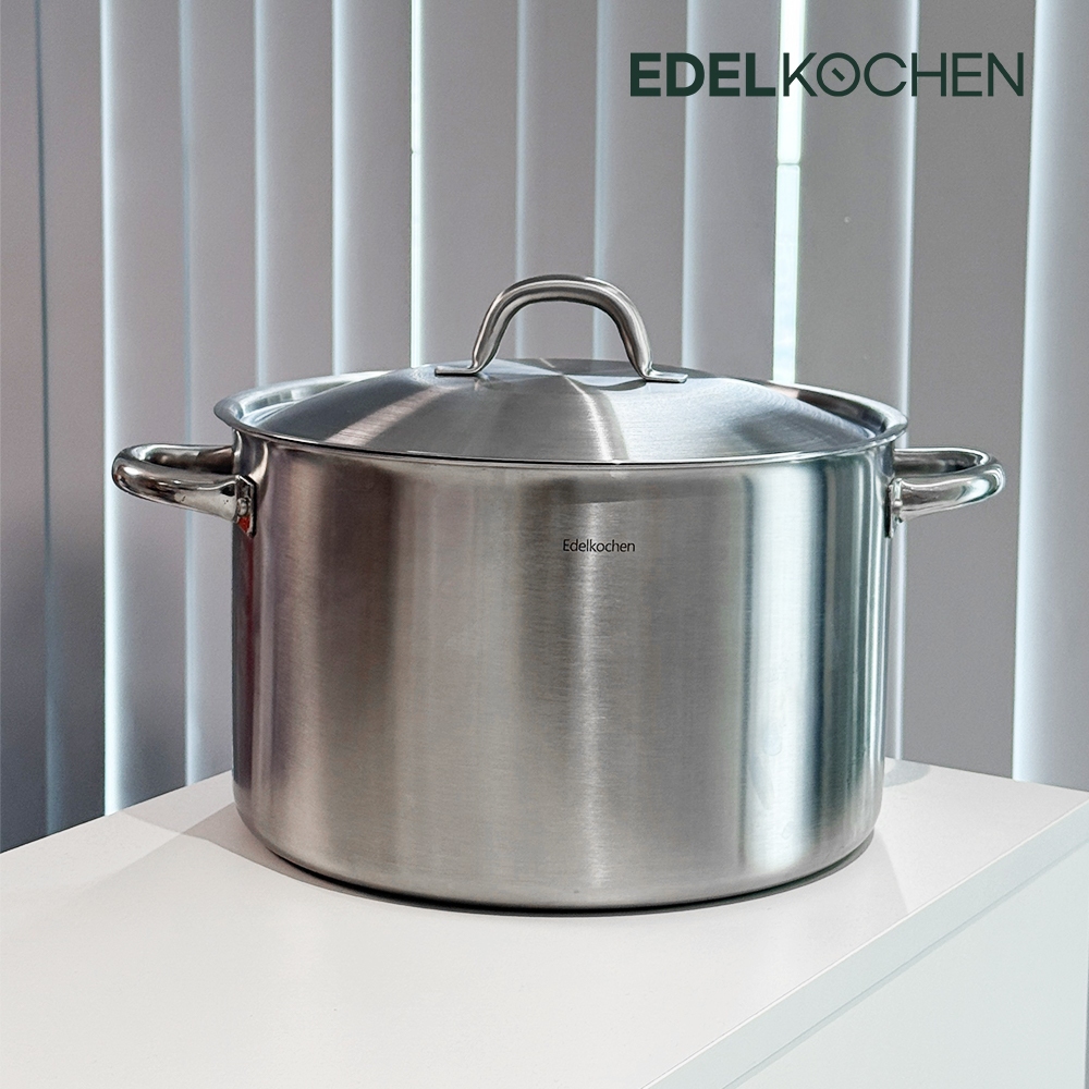 Nồi luộc gà 3 lớp nguyên khối inox 304 Edelkochen Grand collection ...