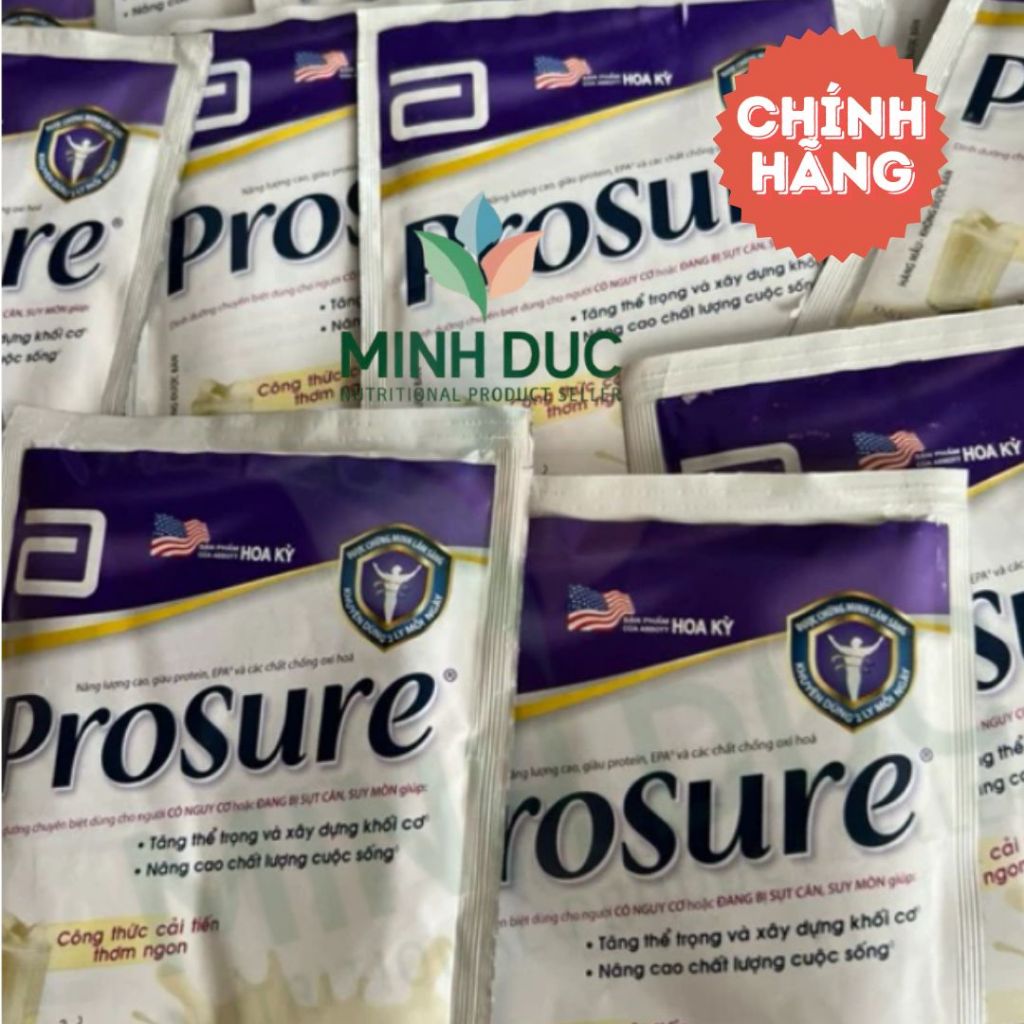 Sữa gói Prosure dành cho người ung thư - Hàng chính hãng | Shopee Việt Nam