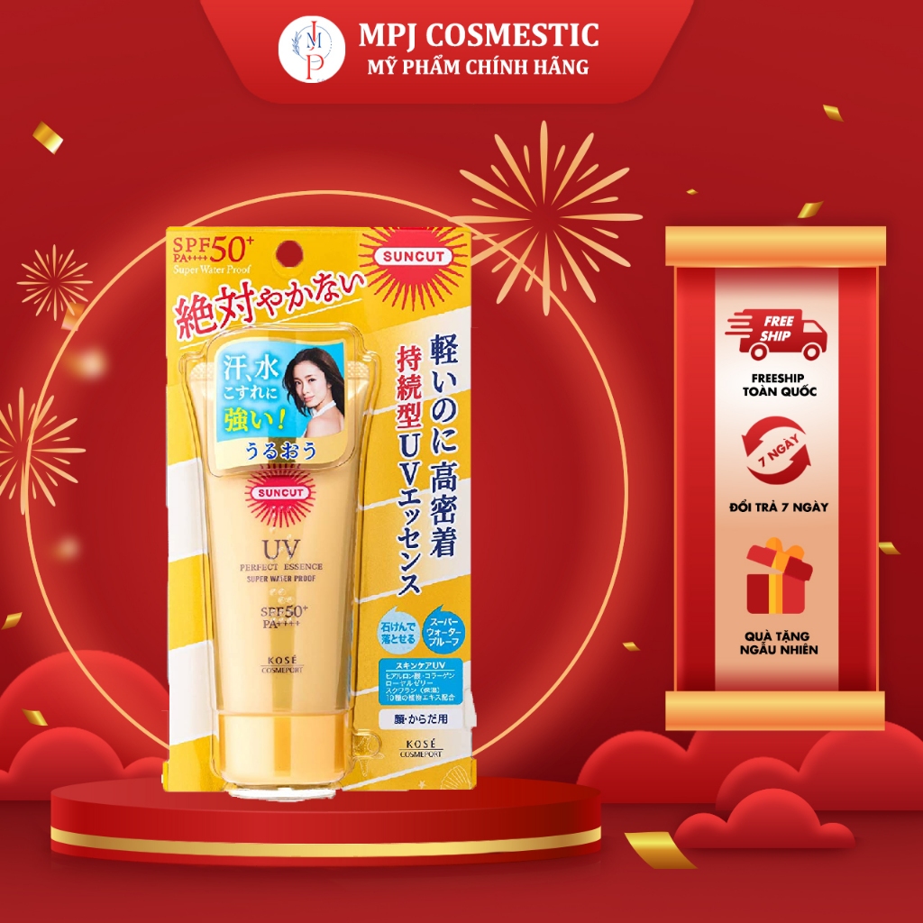 Tinh Chất Chống Nắng Siêu Chống Nước Kosé Suncut UV Perfect Essence Super WaterProof 60g ...