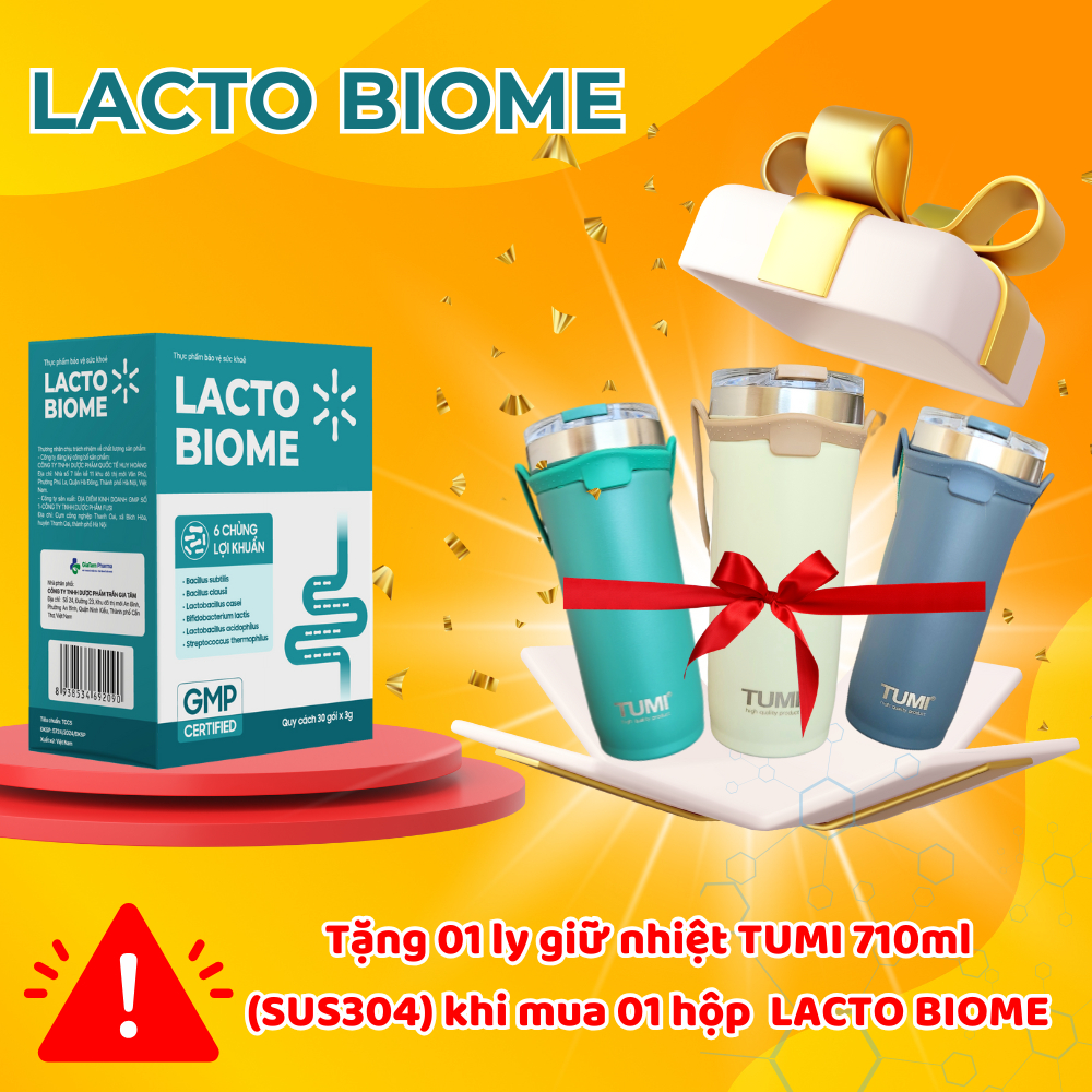 LACTO BIOME Men Đa Chủng Kết Hợp Enzyme Tiêu Hóa | Shopee Việt Nam