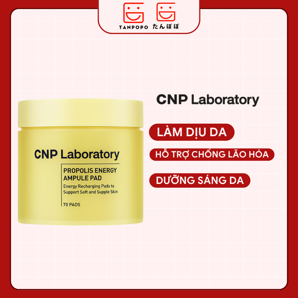 Toner Pad CNP Laboratory Propolis Energy Ampule Pad 70 Miếng | Shopee ...