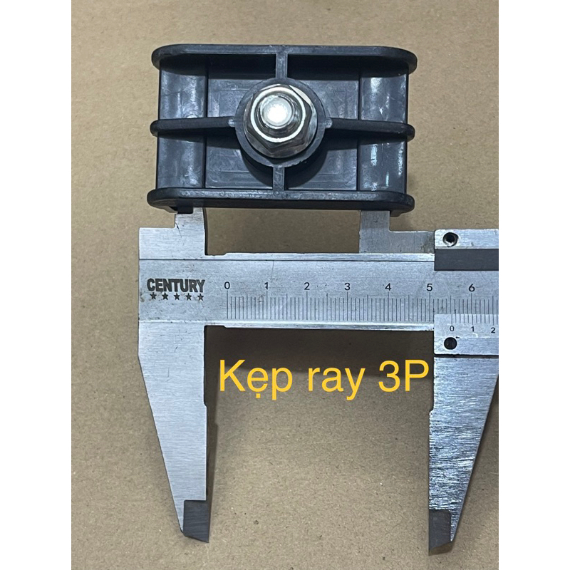 Kẹp treo ray điện 3P, 4P, 6P, bát nhựa kẹp ray và thanh đỡ, móc treo ray, ray điện cẩu trục, ray ...