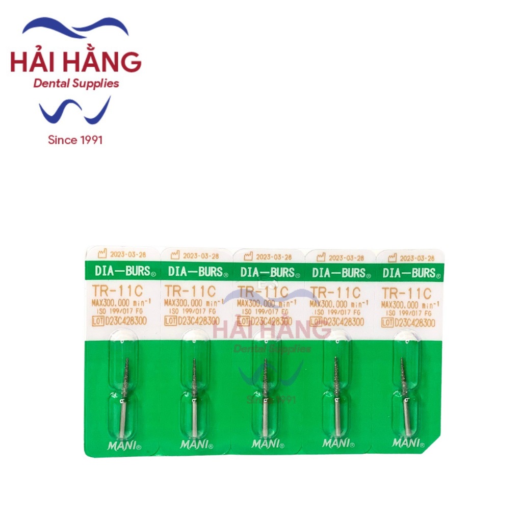 Mũi khoan Dia-Burs MANI TR- trụ thuôn đầu tròn | Shopee Việt Nam