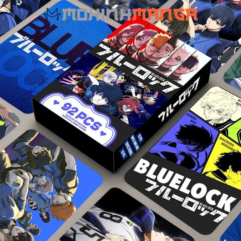 Lomo card hộp 30-60-92 thẻ Blue Lock Isagi Yoichi Hyoma Chigiri Meguru ...