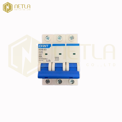 CHINT (HÀNG CHÍNH HÃNG) Cầu dao tự động Aptomat MCB 3 Pha NXB-63 25A NXB-63 3P C25 6kA | Shopee ...