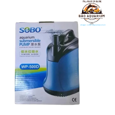 Máy Bơm Chìm Sobo WP 100D 200D 300D 400D 500D - Bơm Chìm Hút Đáy 360 Độ Cho Bể Cá | Shopee Việt Nam