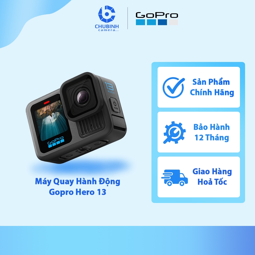 Máy Quay Hành Động - Camera Action Gopro Hero 13 Black | Chính Hãng ...