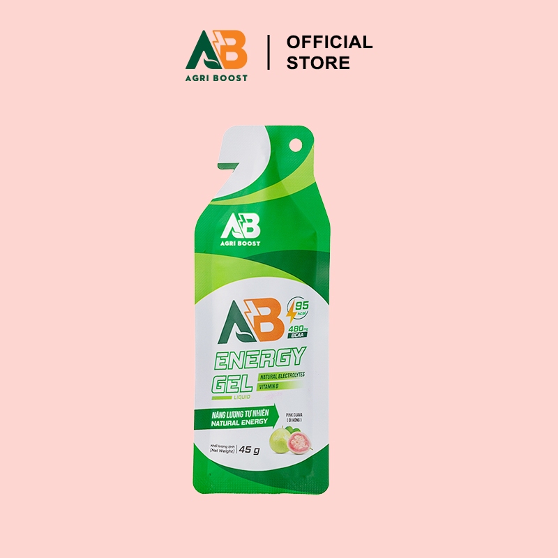 Gel năng lượng AB - AgriBoost vị Ổi hồng - Năng lượng tự nhiên, sức ...