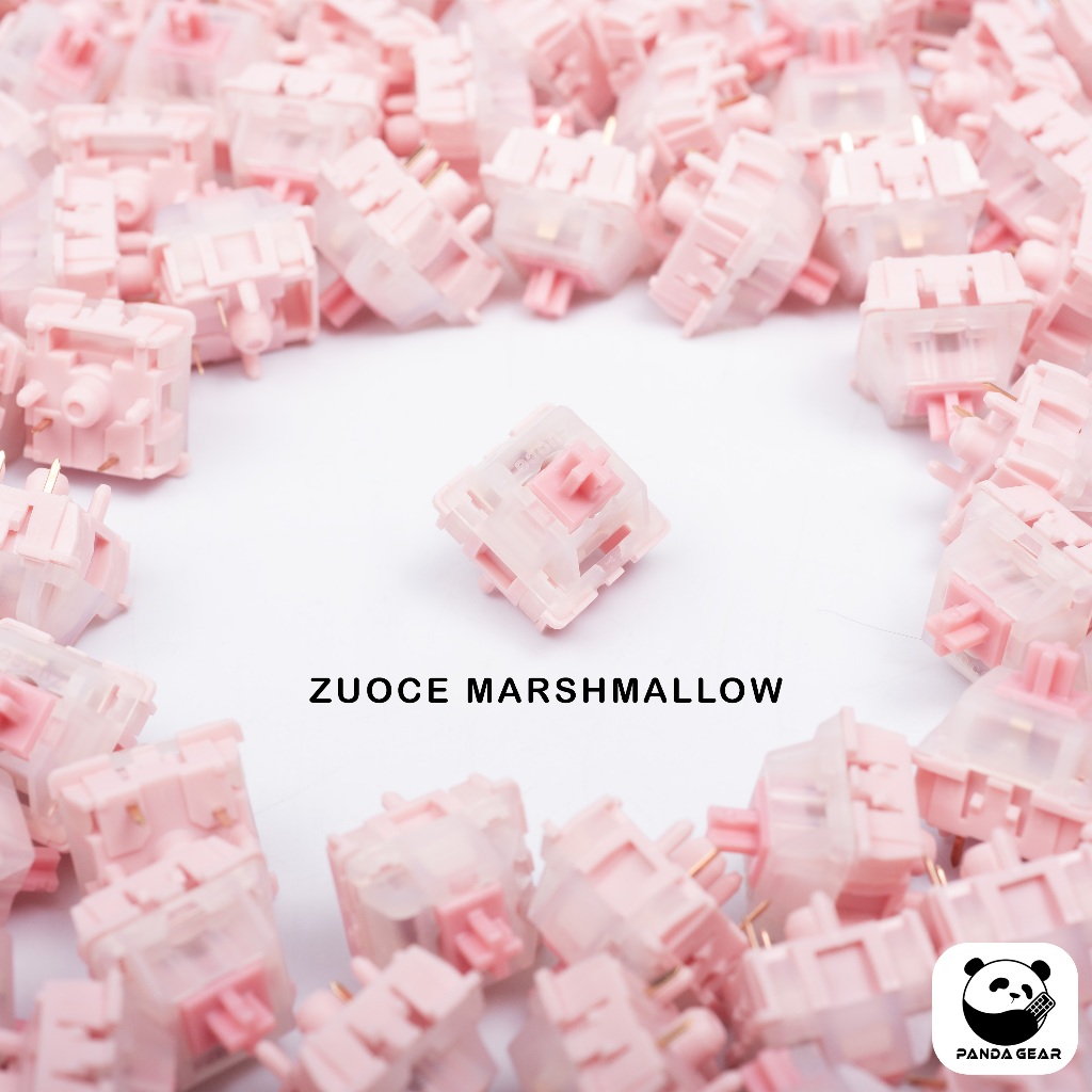 Switch Zuoce Marshmallow linear 42g prelubed công tắc bàn phím cơ Zuoce ...