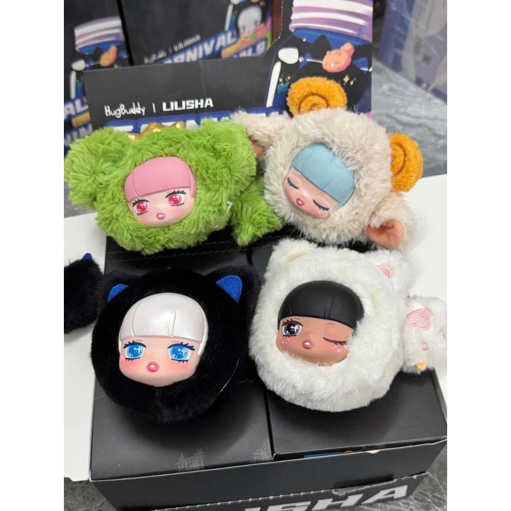 Blind box túi mù Móc Khóa Gấu Bông LiliSha Carnival Of The Animals ...