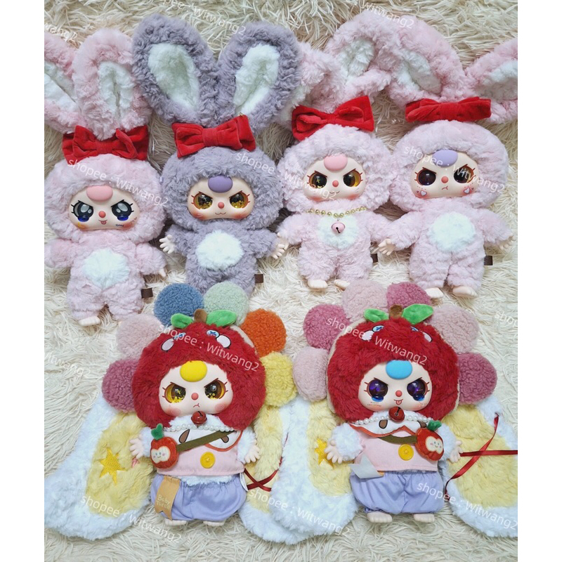 [ Đã Check ] baby three 400% V1 bb3 Noel chính hãng blind box thỏ tai ...