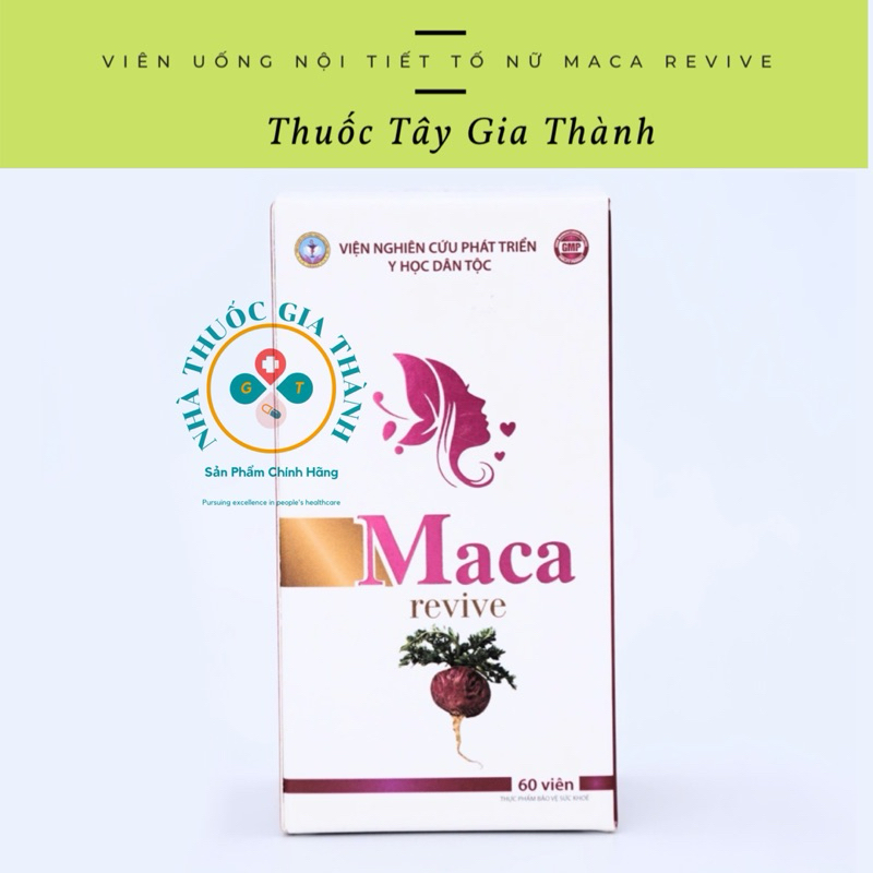 Viên Uống Nội Tiết Tố Nữ Maca Revive - Hộp 60 viên | Shopee Việt Nam