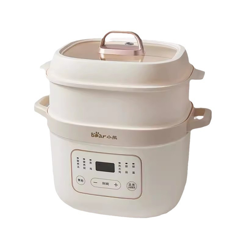 Nồi nấu chậm Bear 1.6L SB-NNC16 cho bé, nồi nấu cháo chậm trẻ em đa năng - Monnie Kids | Shopee ...